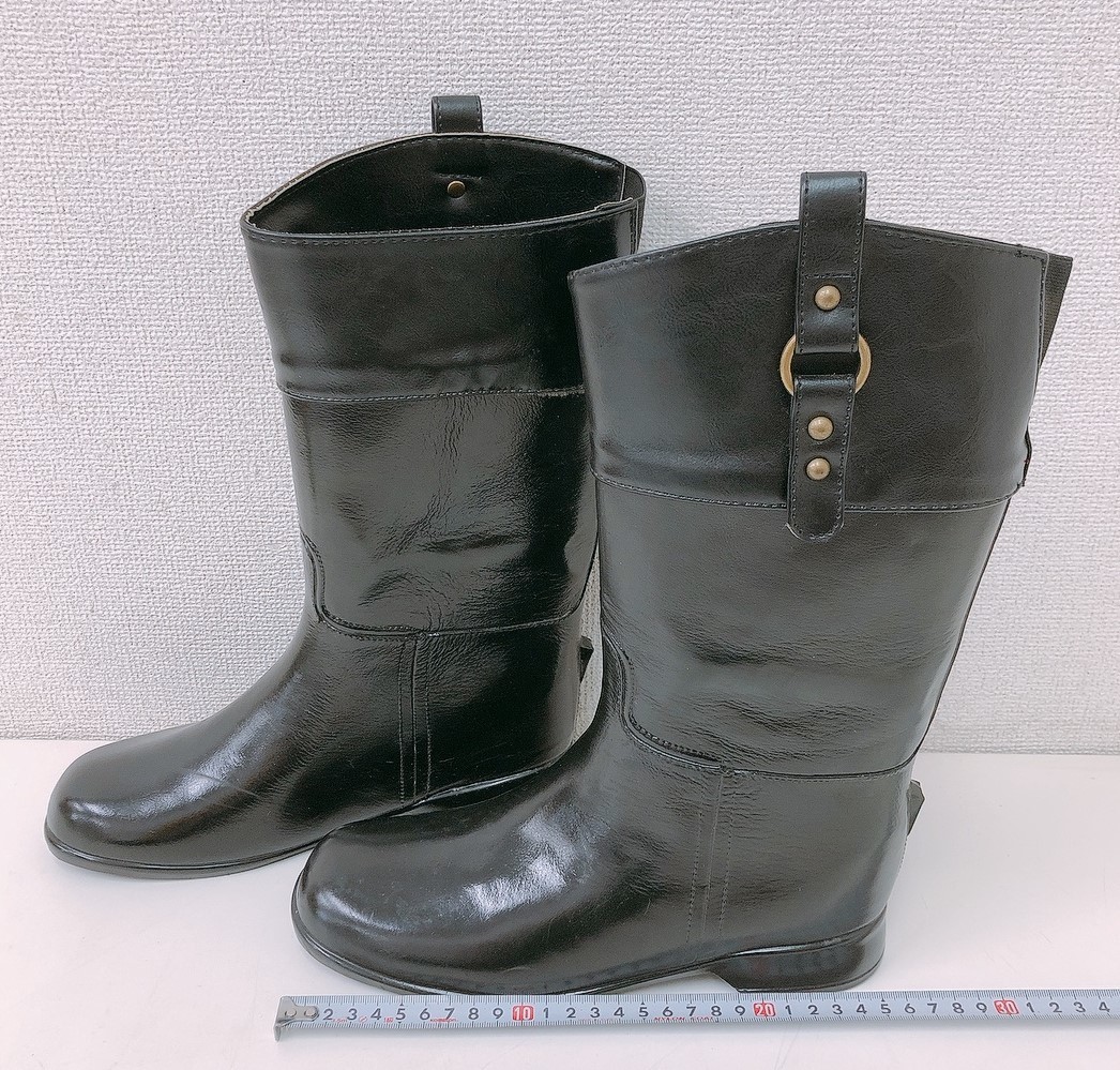 maRe maRe マーレマーレ ブーツ LLサイズ/ブラック/黒/ミドルブーツ/オシャレ/A9595(25.0cm)｜売買されたオークション ...