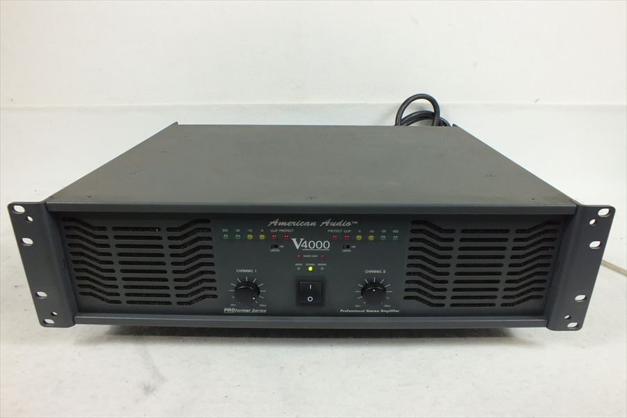 AMERICAN AUDIO V4000 アメリカンオーディオ アンプ 現状品 211201E4381(その他)｜売買されたオークション情報 ...