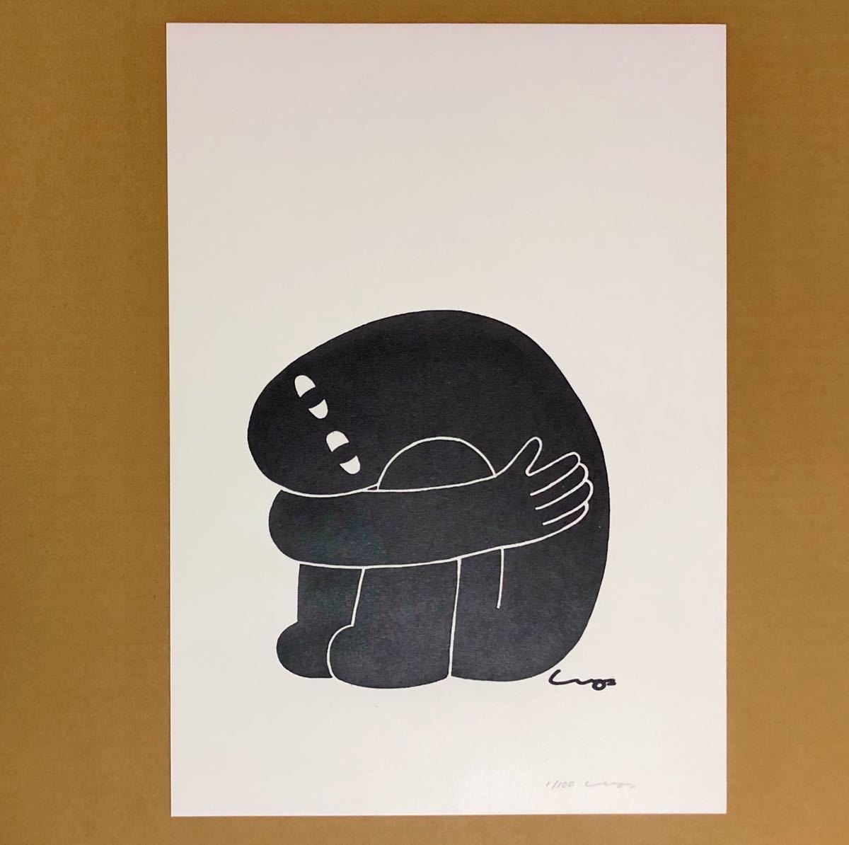 Ly painter 本人手刷りシルクスクリーン / Yusuke Hanai KYNE KAWS backsideworks ロッカクアヤコ TIDE 山口歴 村上隆 花井祐介 ...