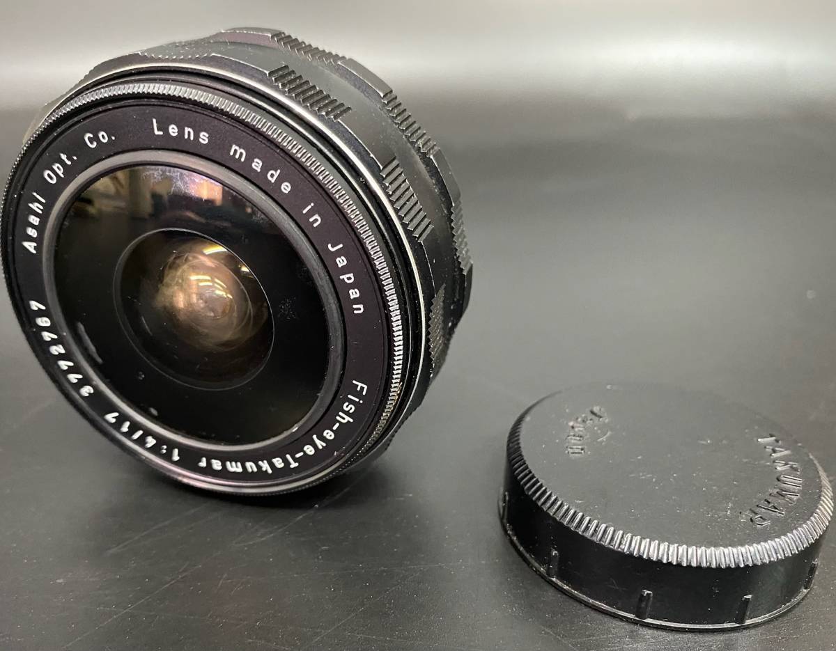 カメラレンズ Fish-eye-Takumar 1:4/17 3772767 Asahi Opt.Co. 17mm F4 Pentax 写真 ...