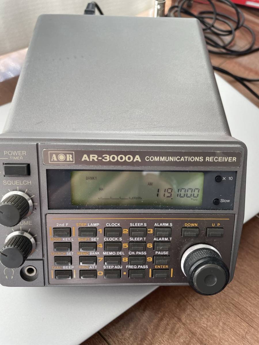 完動 AOR AR3000A(受信機)｜売買されたオークション情報、yahooの商品情報をアーカイブ公開 - オークファン（aucfan.com）
