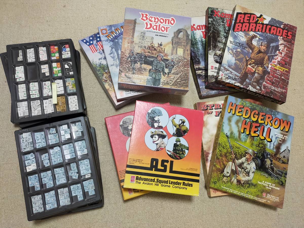 Avalon Hill Advanced Squad Leader ASL Module 1~3 Historical Module 1~3 ...