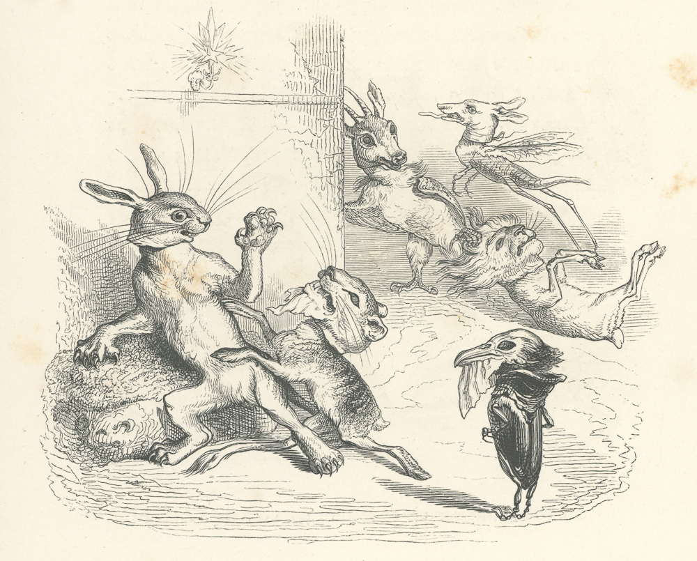 J.J.グランヴィル GRANDVILLE もう一つの世界 アンティーク図版 フランス1844年 フランス紙もの39(印刷物)｜売買されたオークション情報、yahooの商品情報をアーカイブ公開 ...