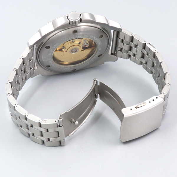 ZENO ARMY ゼノ アーミー ダイバーズウォッチ 自動巻 オートマチック シースルーバック Ref.440 100M ETA2824 ...