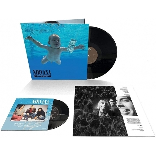 LP & 7” ニルヴァーナ Nevermind 30周年記念 180g重量盤 レコード Nirvana Smells Like Teen Spirit Kurt Cobain Foo ...