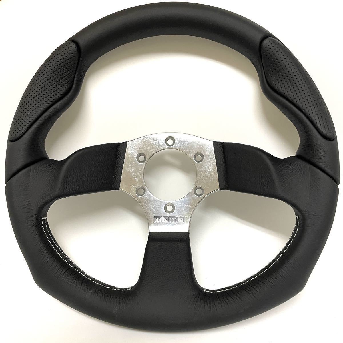 MOMO モモ ステアリング ハンドル コマンド 2アール COMMANDO 2R C-73 320mm ブラックレザー(ステアリング、ハンドル本体)｜売買されたオークション情報、yahooの ...