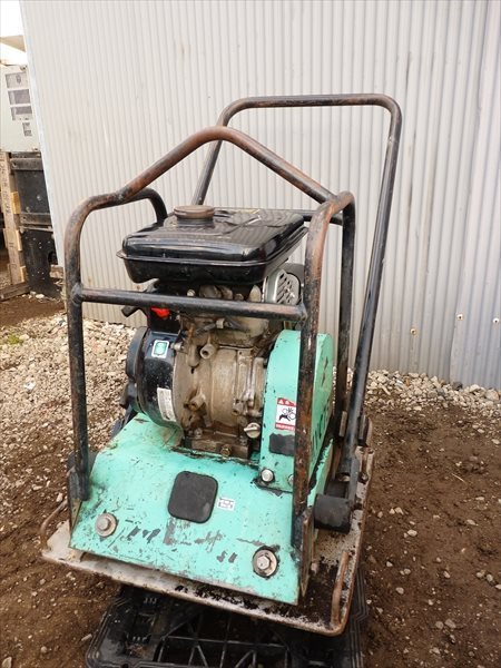 動画あり /大阪発 三笠/ミカサ エンジンプレートランマー/プレートコンパクター MVC-75F 管MV1476 #(トラック、ダンプ、建設 ...