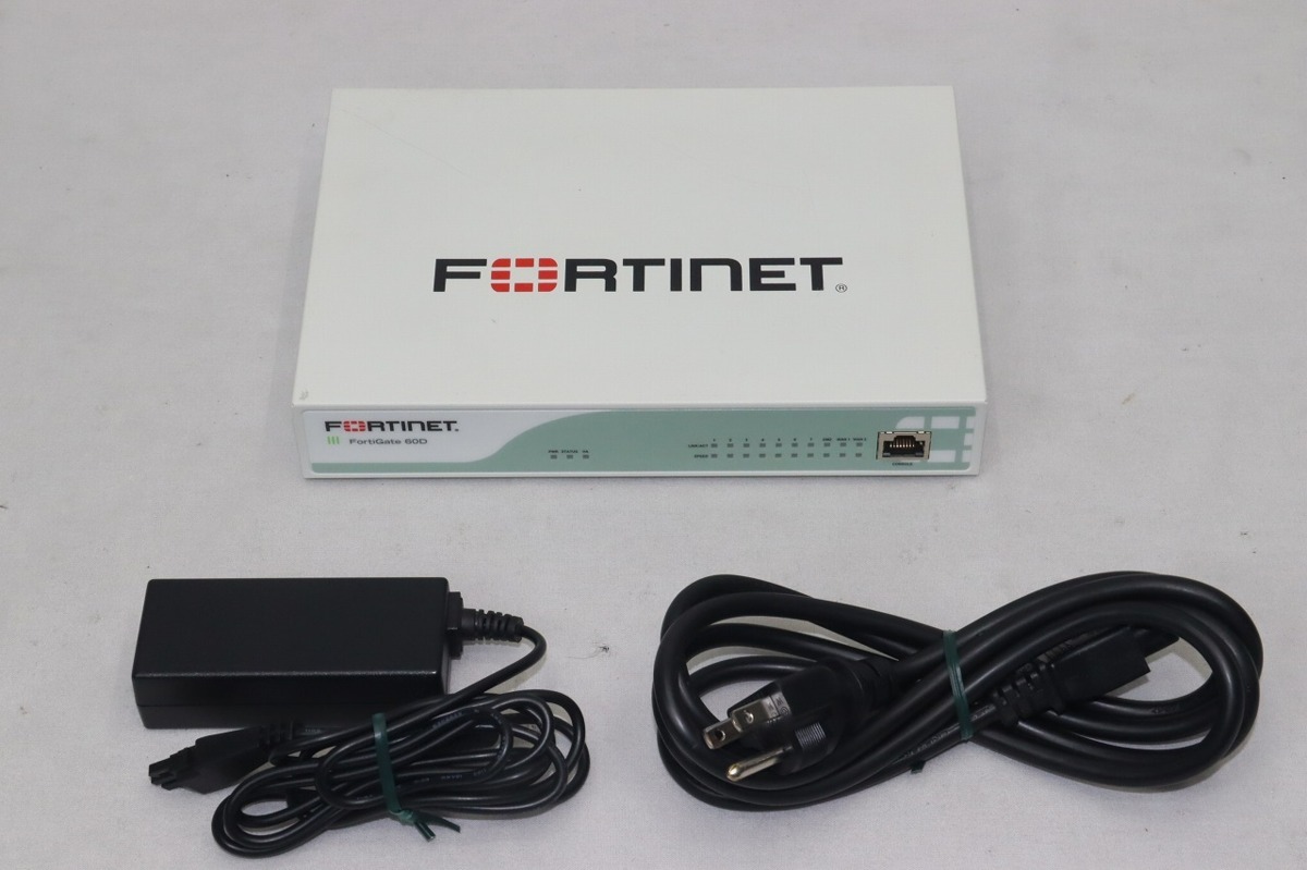 FORTINET FortiGateアプライアンス FortiGate 60D ライセンス切れ(ルーター)｜売買されたオークション情報、yahooの商品情報をアーカイブ公開 - オークファン ...
