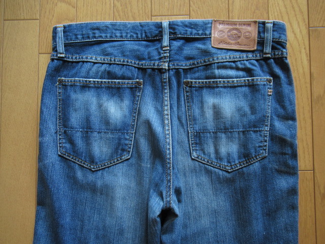 e0117 良品 エディバウアー Eddie Bauer COOL MAX デニム ジーパン 紺ネイビー 33×30(男性用)｜売買された ...