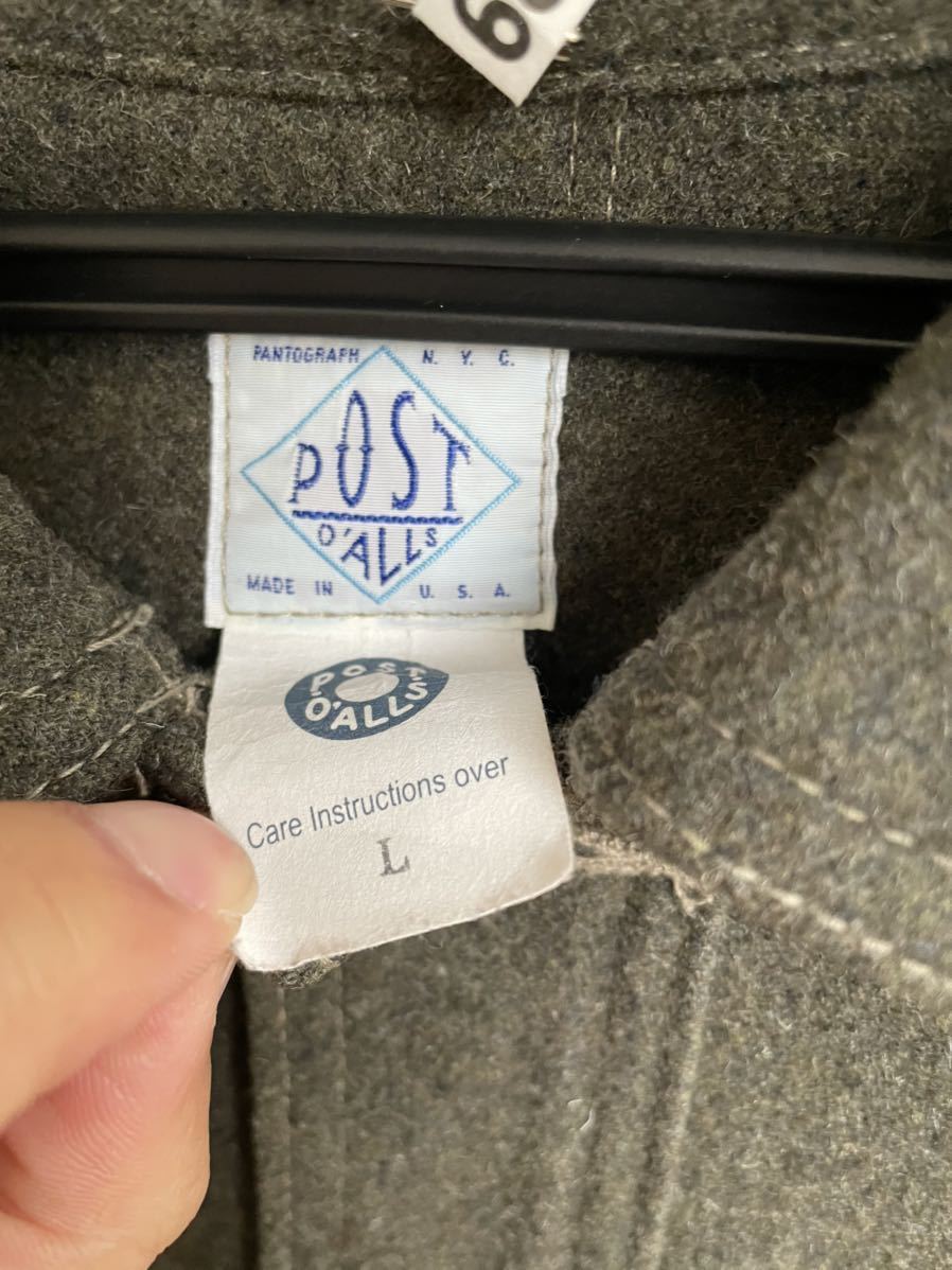 ポストオーバーオールズ クルーザー5 ビンテージウールメルトン オリーブ postoveralls cruzer5 USA製 ビンテージ(ポストオーバーオールズ)｜売買されたオークション情報 ...