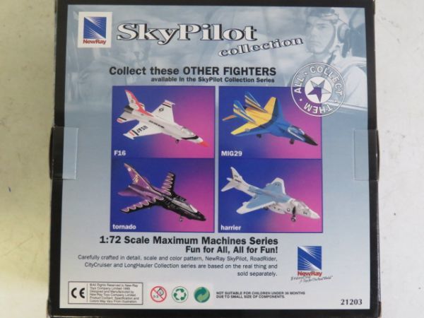 harm7539-5 319 New Ray ニューレイ Sky Pilot Collection スカイパイロット F-16 AIR ...