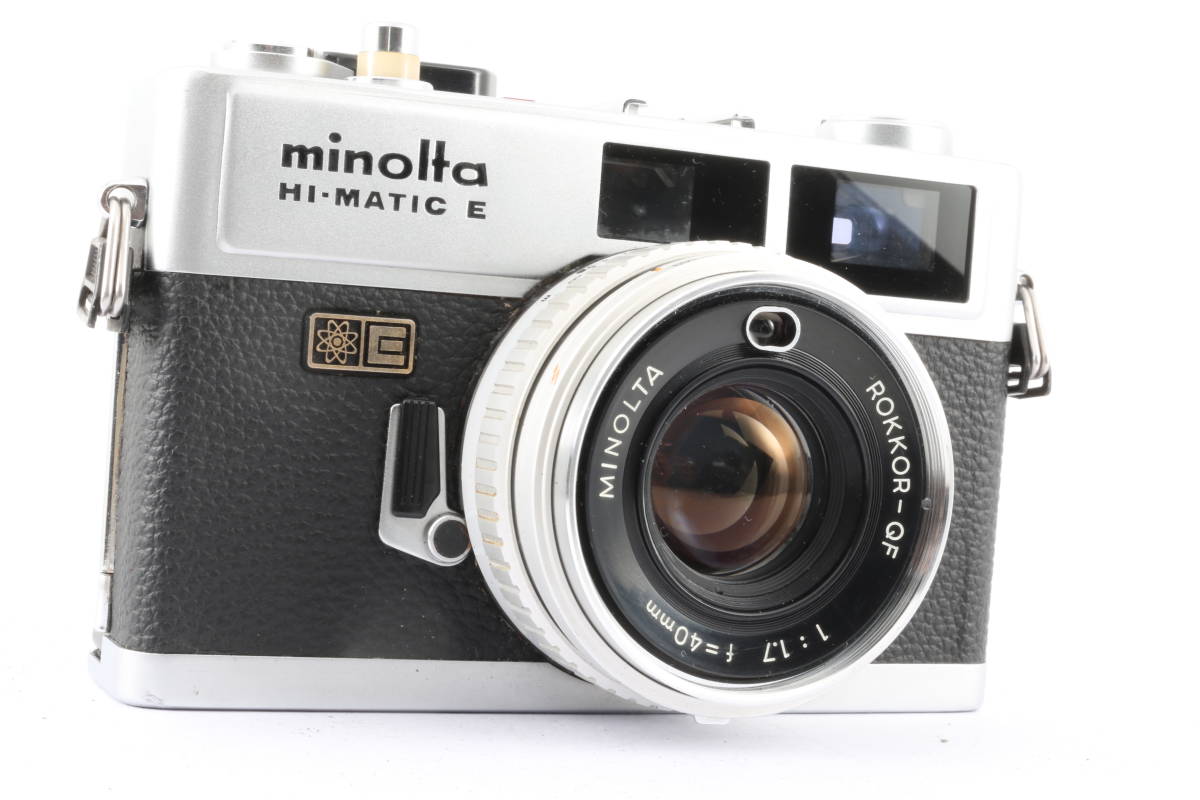 訳あり大特価 ミノルタ MINOLTA HI-MATIC E シャッターOK #959(ミノルタ)｜売買されたオークション情報、yahooの商品情報をアーカイブ公開 - オークファン ...