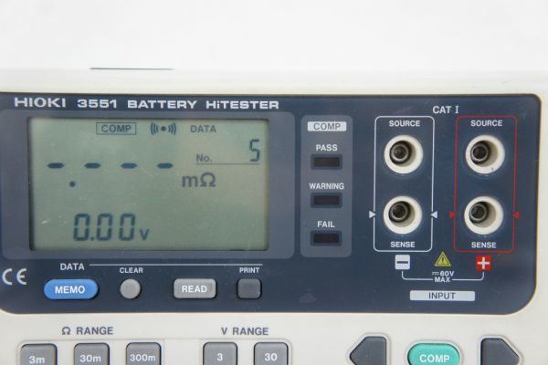 KW HIOKI 日置電機 3551 BATTERY HiTESTER バッテリーハイテスタ ケース付き H233480(その他)｜売買された ...