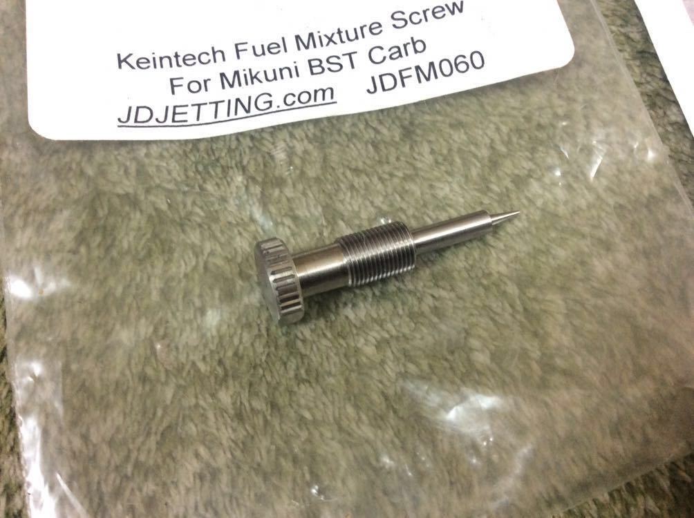 DR650/DR350/DR250用 手 回せるパイロットスクリュー Kientech Extended JD Jetting Fuel ...