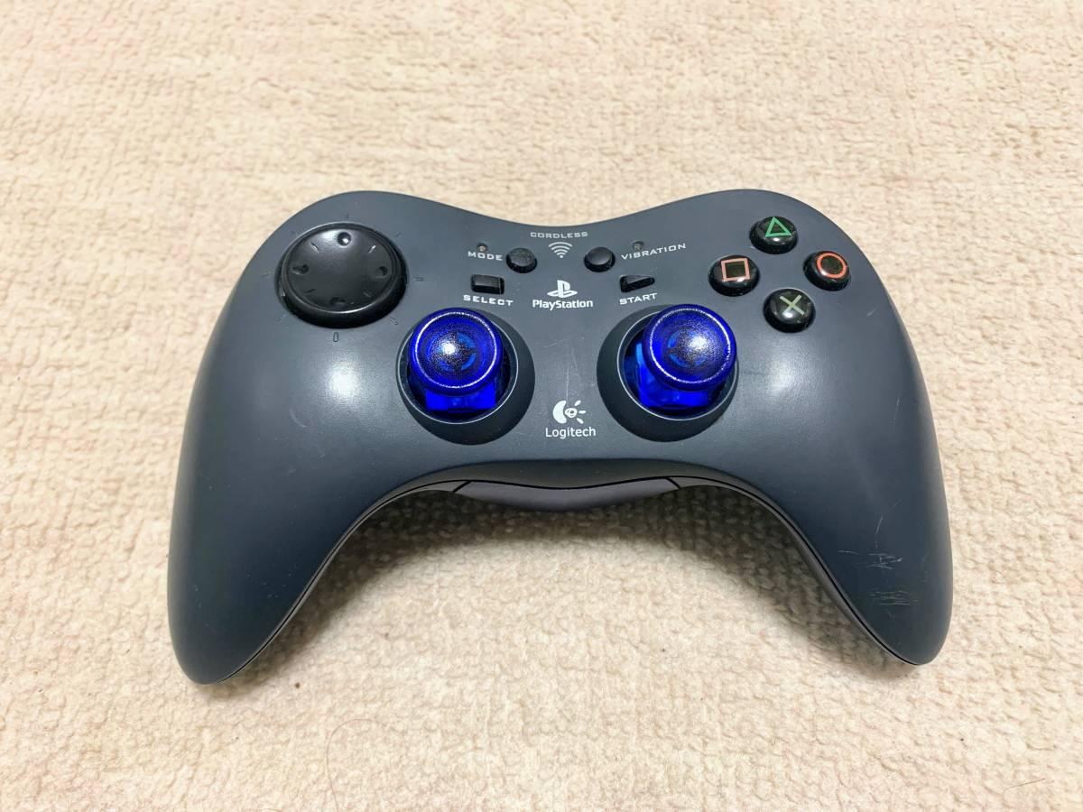 Logicool Cordless Controller PlayStation2対応 ロジクール コードレスコントローラー(コントローラー ...