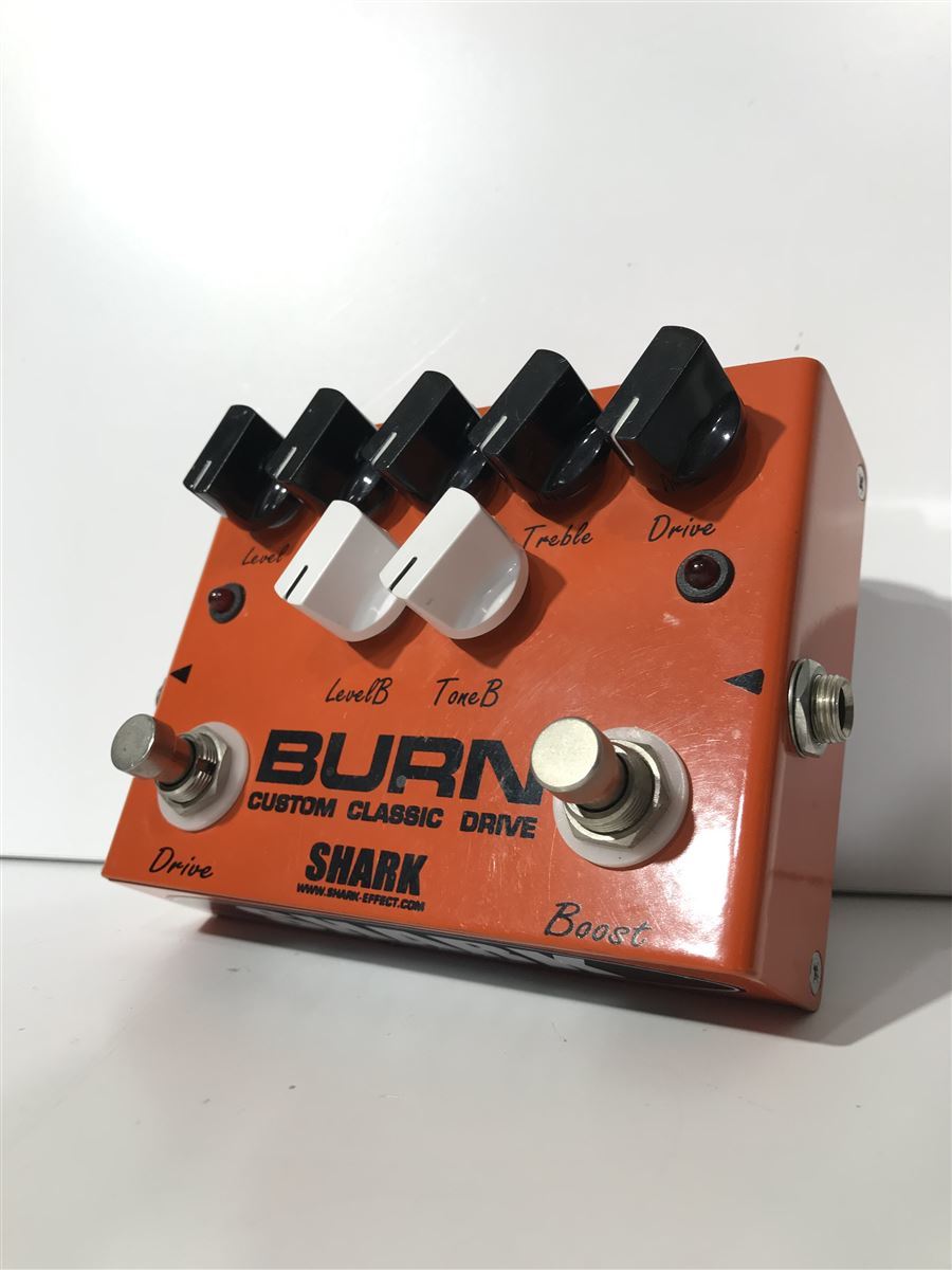 Shark BURN CUSTOM CLASSIC DRIVE/オーバードライブ/DC9V-/ORN/箱付属(オーバードライブ)｜売買された ...