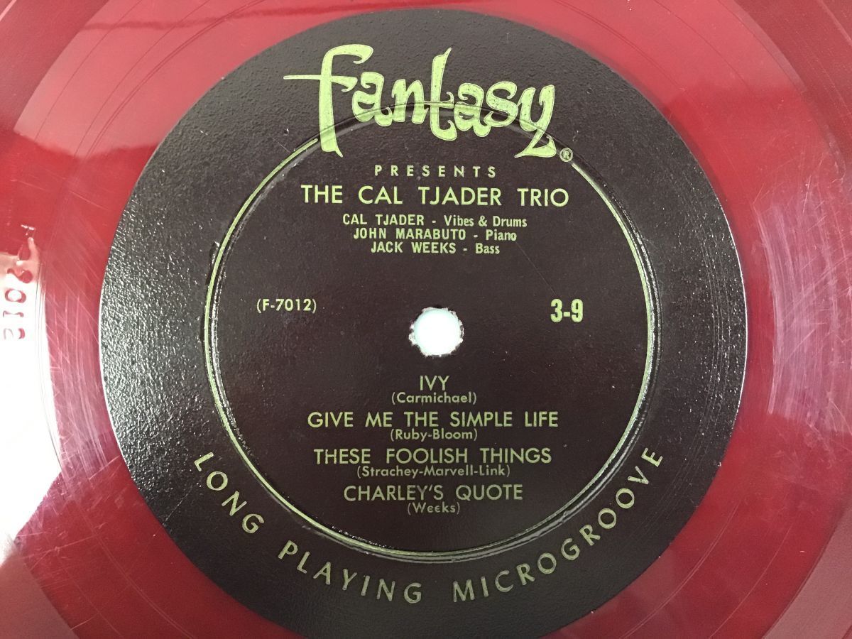 10inch / THE CAL TJADER TRIO / S/T / 赤盤 2925RK(ジャズ一般)｜売買されたオークション情報 ...
