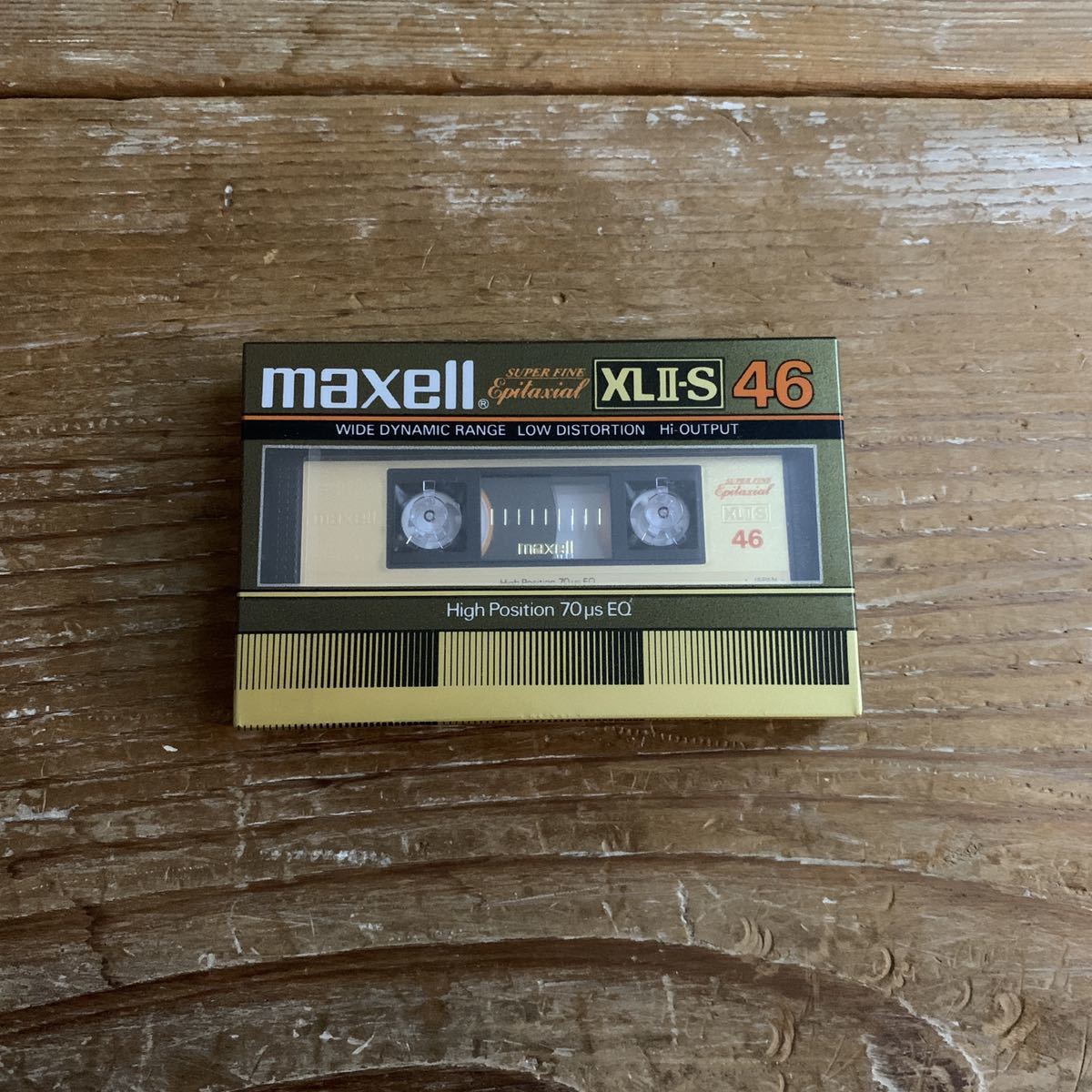 maxell XL2-S 46 一本 マクセル カセットテープ super fine epitaxial high position その① ...