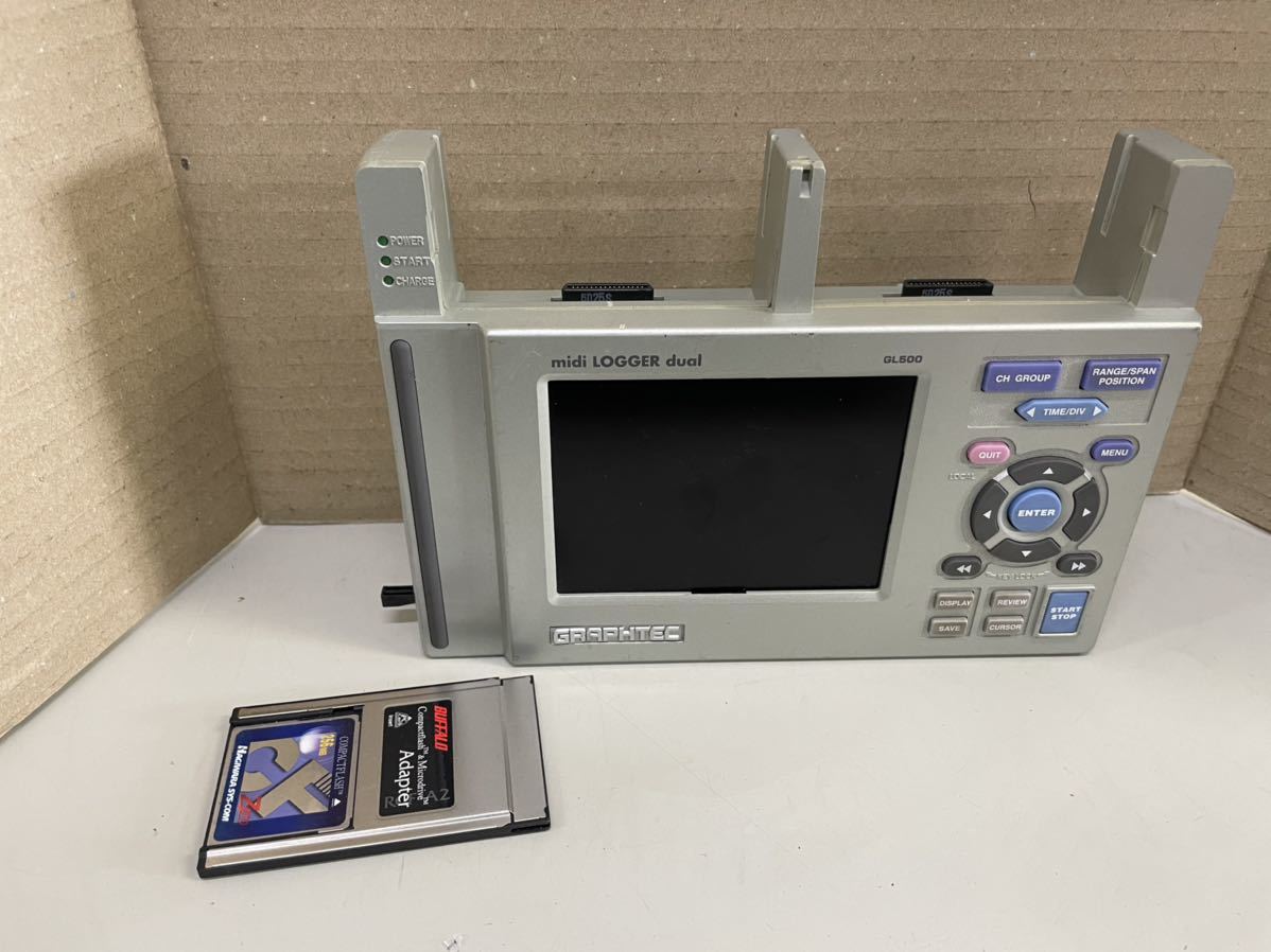 GRAPHTEC midi LOGGER dual GL500 絶縁電圧測定用データロガー ジャンク(その他)｜売買されたオークション情報 ...