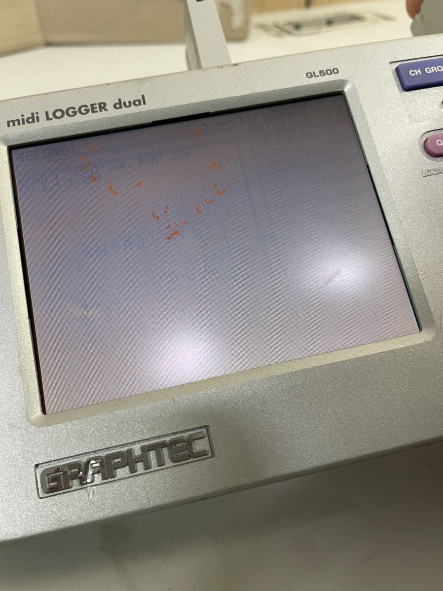 GRAPHTEC midi LOGGER dual GL500 絶縁電圧測定用データロガー ジャンク(その他)｜売買されたオークション情報 ...