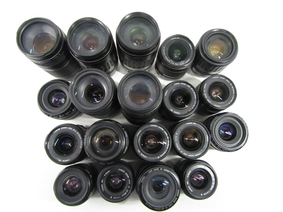 S-1002 Canon AFカメラレンズ まとめセット キャノン EF ウルトラソニック UltraSonic 100-300mm 35 ...