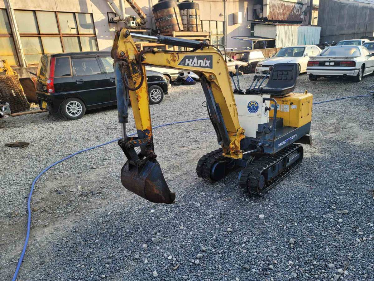 ハニックス N080-2 アワーメーター：1852時間 ミニショベル ユンボ(建設機械、重機)｜売買されたオークション情報、yahooの商品 ...