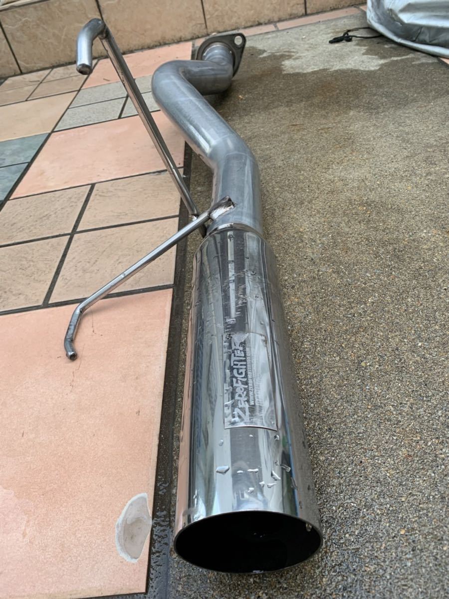 zero fighter リアピースステンレスストレートマフラー インテグラtypeR DC5前期型装着(社外品)｜売買されたオークション情報 ...
