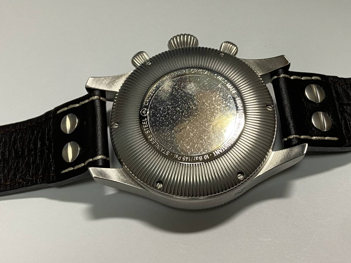 極 付属品完備 HAMILTON ハミルトン カーキフィールド パイオニア 自動巻 クロノグラフ H60416533 ミリタリー H31搭載 ...