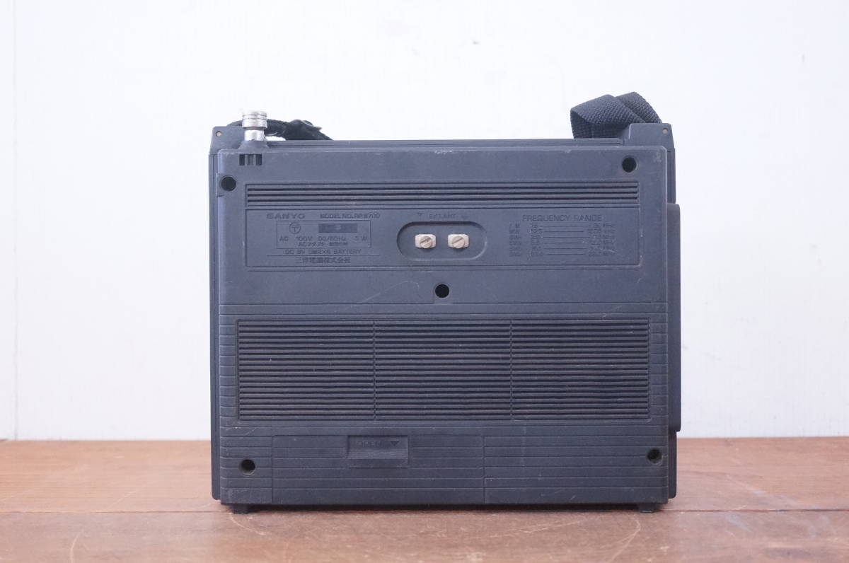 SANYO サンヨー PULSAR RP-8700 パルサー ラジオ 6バンド レシーバー BCL 昭和レトロ追加画像有 SA-2576 ...