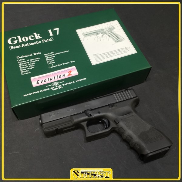 2610 タナカ製 GLOCK17 3rd GEN フレームHW EVO2 モデルガン 箱付き G17 グロック(モデルガン)｜売買されたオークション情報、yahooの商品情報をアーカイブ公開 ...
