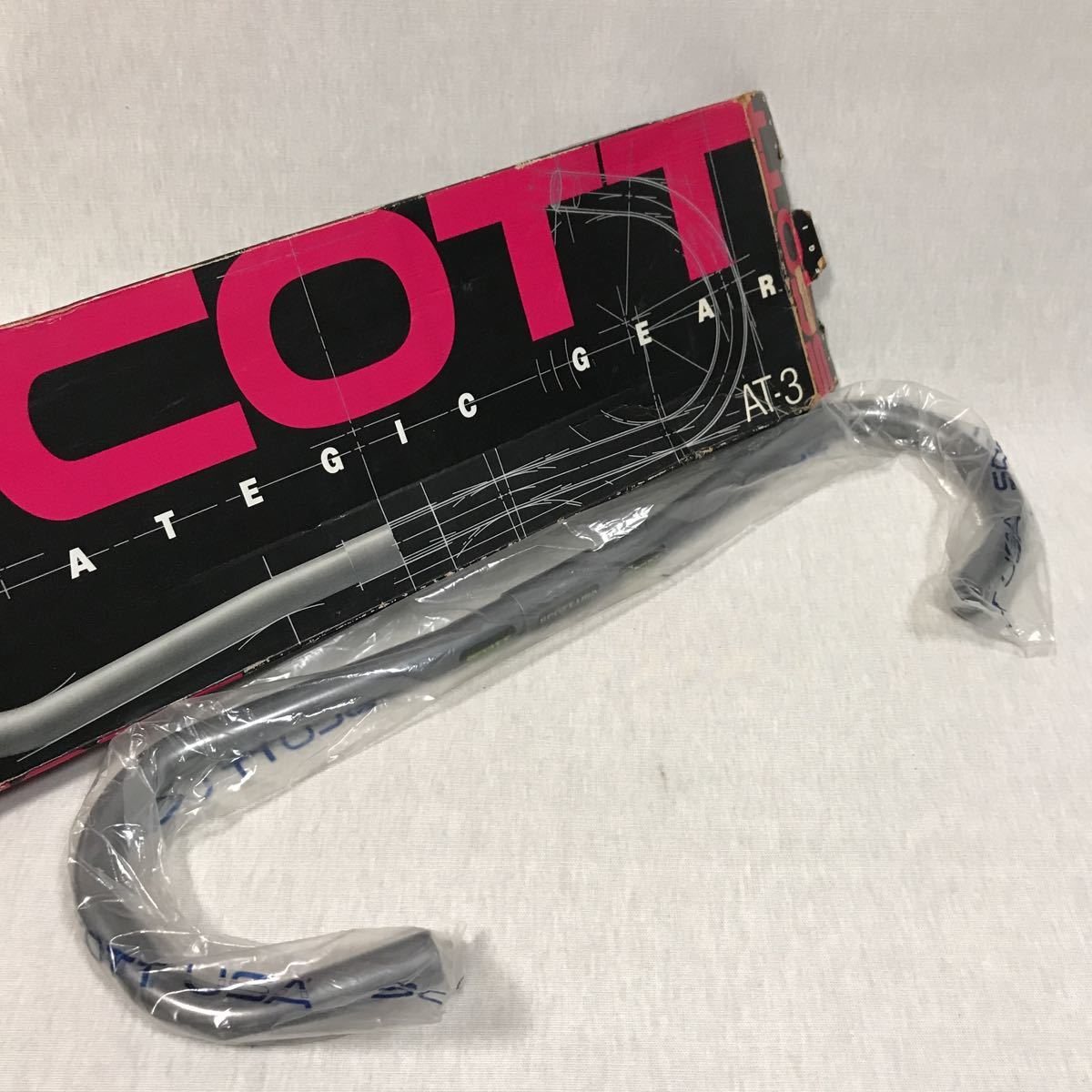 NOS SCOTT USA AT-3 Handlebar / マルチポジションハンドルバー 元箱付き スコット 90s OLD MTB ...