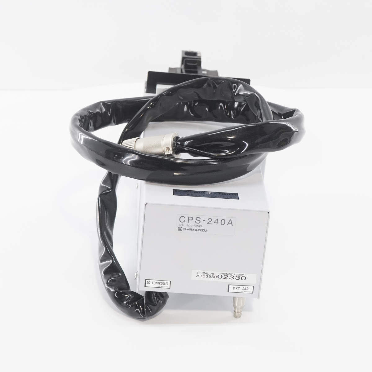DW 8日保証 SHIMADZU CPS-240A CELL POSITIONER CPS-CONTROLLER セルポジショナー 分光光度計用 電源コード 取扱説... ST02937 ...