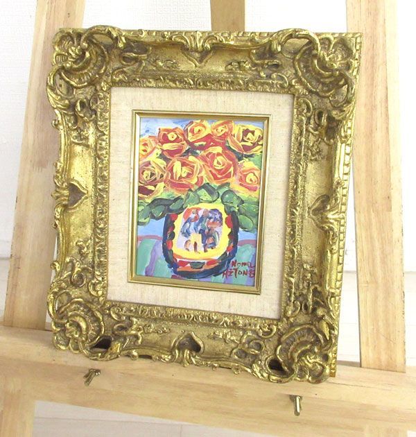 送料220円 税込 xe402 絵画 油絵 複製絵画 薔薇 野間仁根作 シンオク(その他)｜売買されたオークション情報、yahooの商品情報を ...
