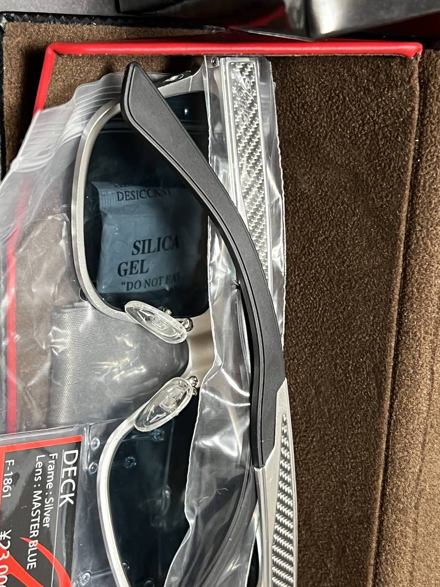 同様 Zeque ゼクー 偏光サングラス DECK F-1861 デック TALEXレンズ マスターブルー シルバーフレーム 軽量アルミ合金×カーボン(金属フレーム)｜売買されたオークション ...