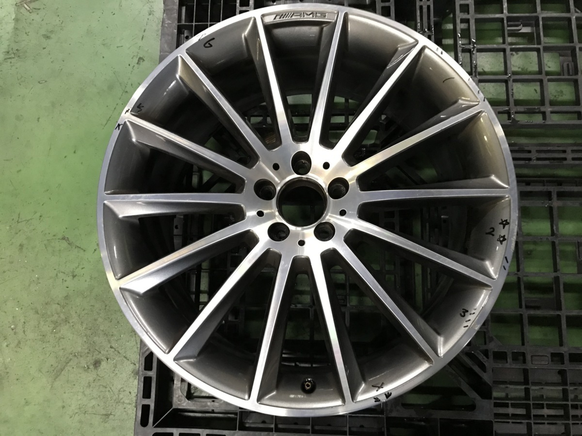 ベンツ GL / GLS クラス X166 ホイール / アルミ AMG 10J × 21インチ ET46 1本 傷有り ...