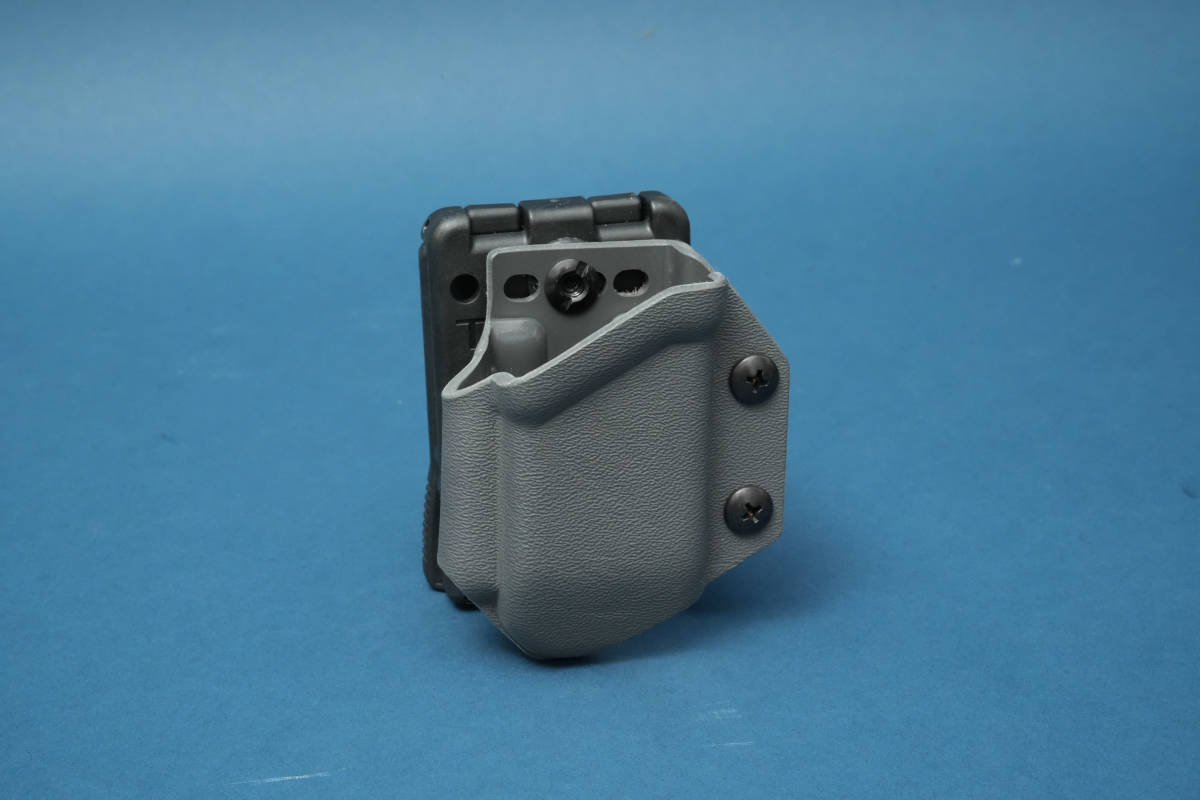 T.REX ARMS MARS Pistol Mag Carrier Type G カイデックス ポーチ Wolf Grey +TEKLOK ...