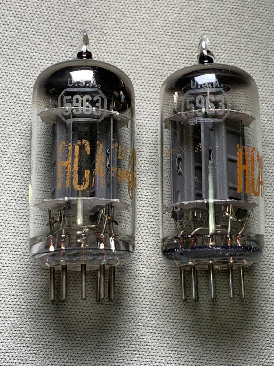 NOS RCA 5963 ECC82 / 12AU7 真空管 2本 A－1(真空管)｜売買されたオークション情報、yahooの商品情報を ...
