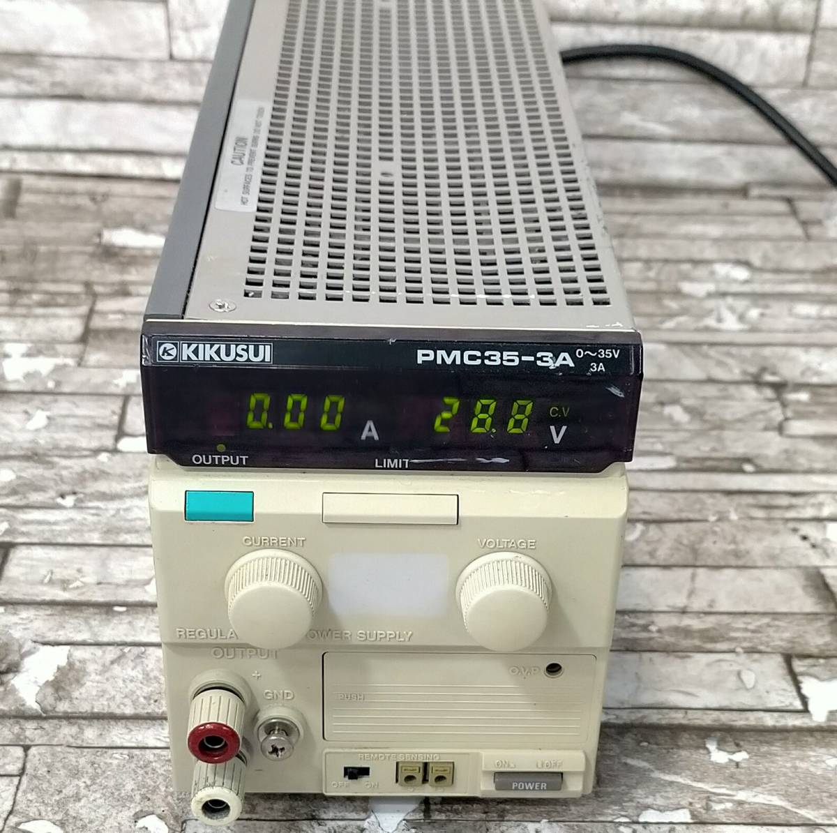 KIKUSUI PMC35-3A REGULATED DC POWER SUPPLY 菊水☆★ ホビー、カルチャー
