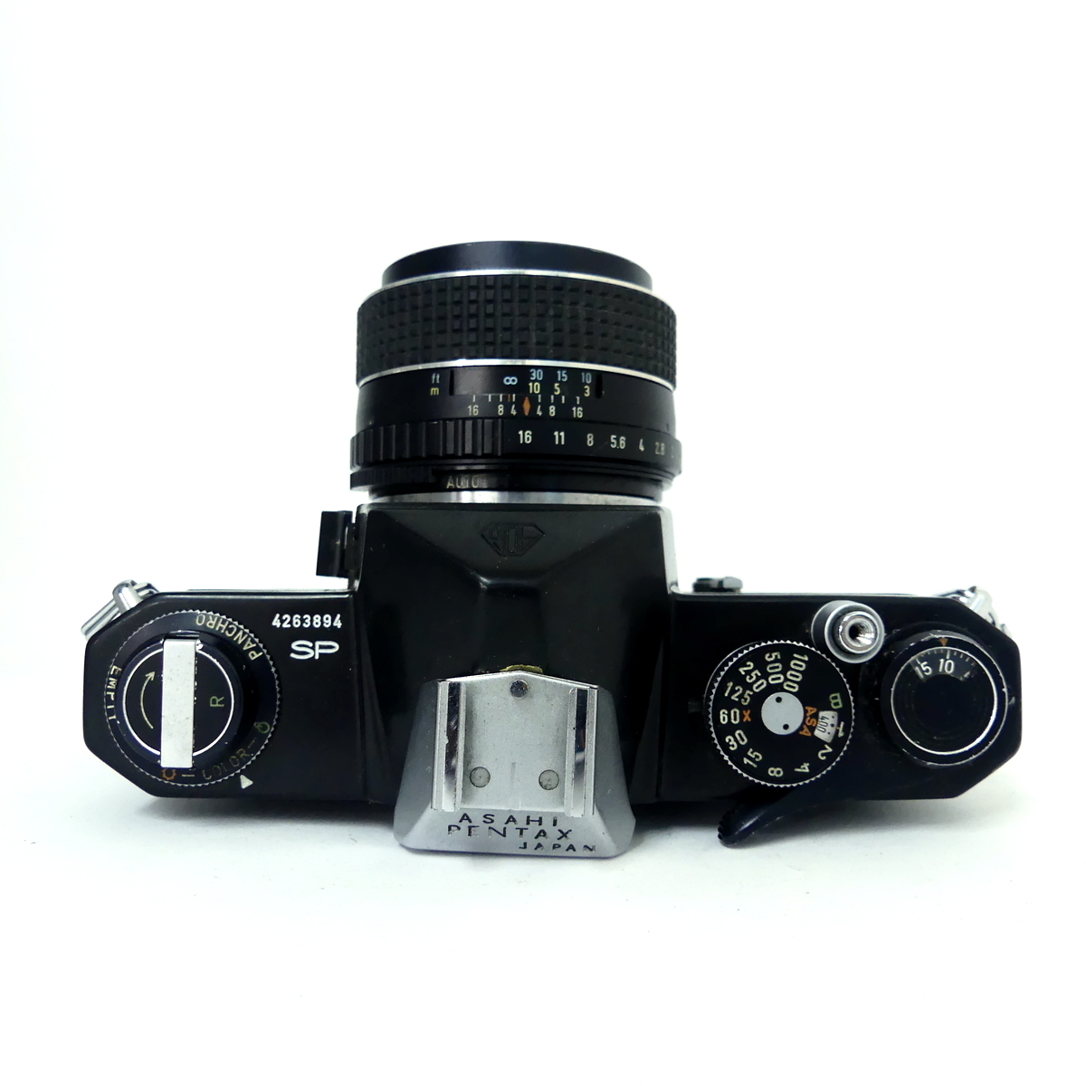 PENTAX ペンタックス SPOTMATIC スポットマチック SP ブラックボディ + SMC TAKUMAR F1.4 50mm ...