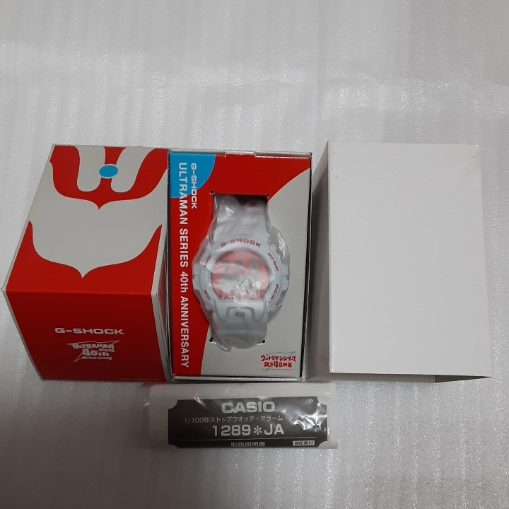 可動品 CASIO G-SHOCK カシオ ジーショック DW-6900FS ウルトラマン 誕生40周年 ULTRAMAN 腕時計 ...