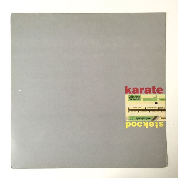 廃盤 稀少アナログ盤 US-ORIGINAL KARATE / POCKETS 28114-1 検 レコード LP post hc emo the get up kids sunny day ...