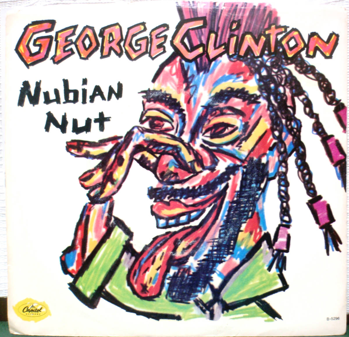 試聴レア 7inch. P-FUNK名曲 GEORGE CLINTON / NUBIAN NUT - FREE ALTERATIONS hip ...