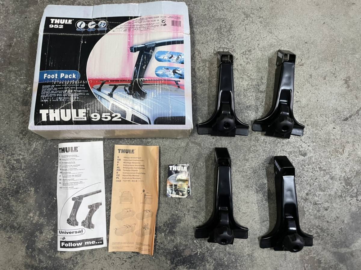 THULE スーリー 952 ルーフキャリア ルーフキャリアベース 取付キット エブリィ ハイエース 等(キャリアベース)｜売買された ...