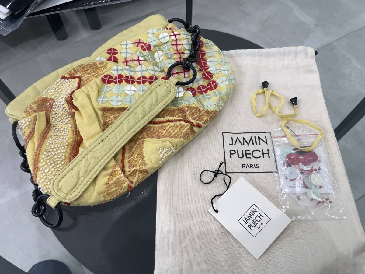 ジャマンピュエッシュ JAMIN PUECH ハンドバッグ レディース 刺繍 ビーズ(その他)｜売買されたオークション情報、yahooの商品情報をアーカイブ公開 - オークファン（aucfan ...
