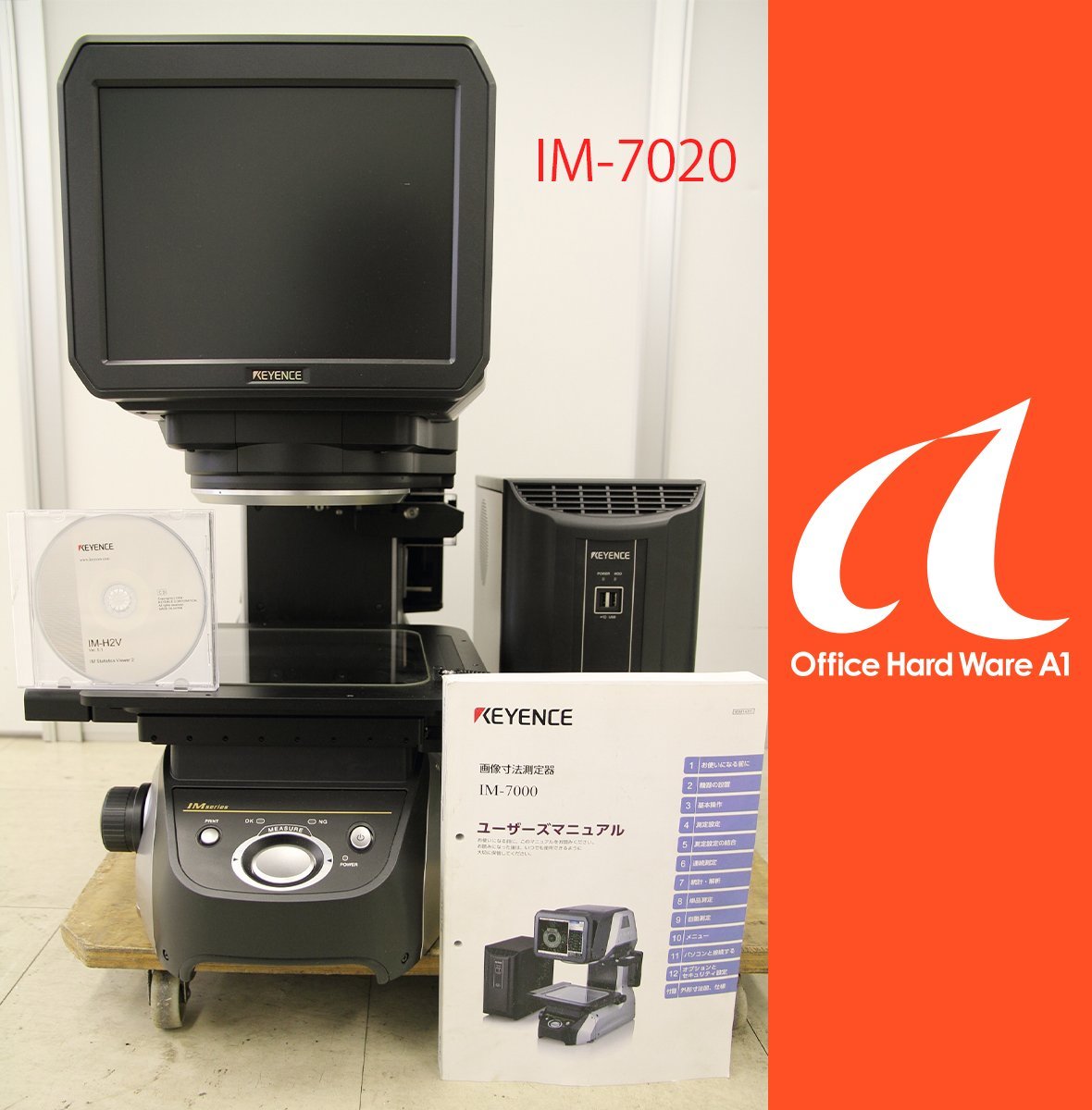 み KEYENCE 画像寸法測定器 IM-7020/IM-7000 測定器 大阪 ＃M(環境測定器)｜売買されたオークション情報、yahooの ...