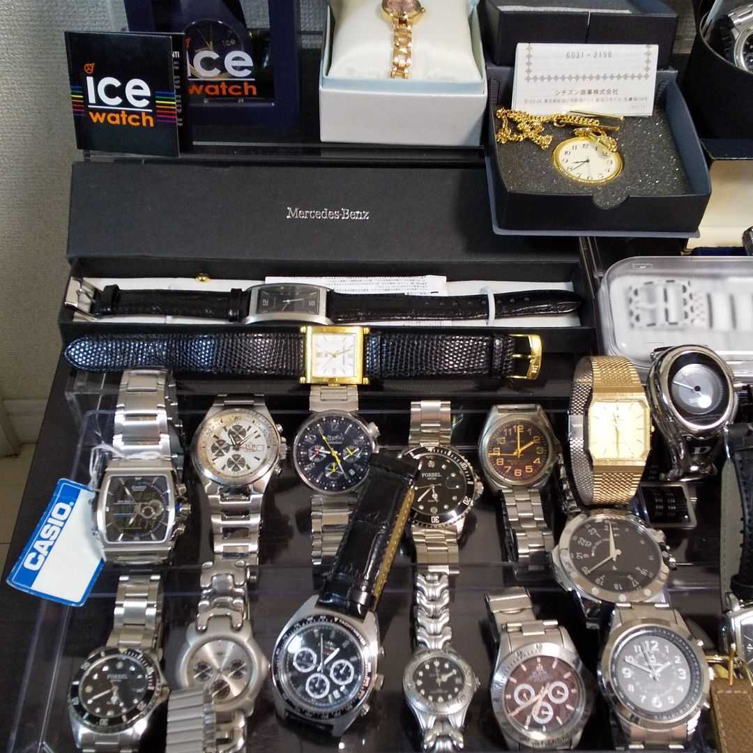 腕時計 懐中時計まとめて SEIKO CITIZEN CASIO G-SHOCK RADO DIESEL TISSOT LANCEL CYMA ...