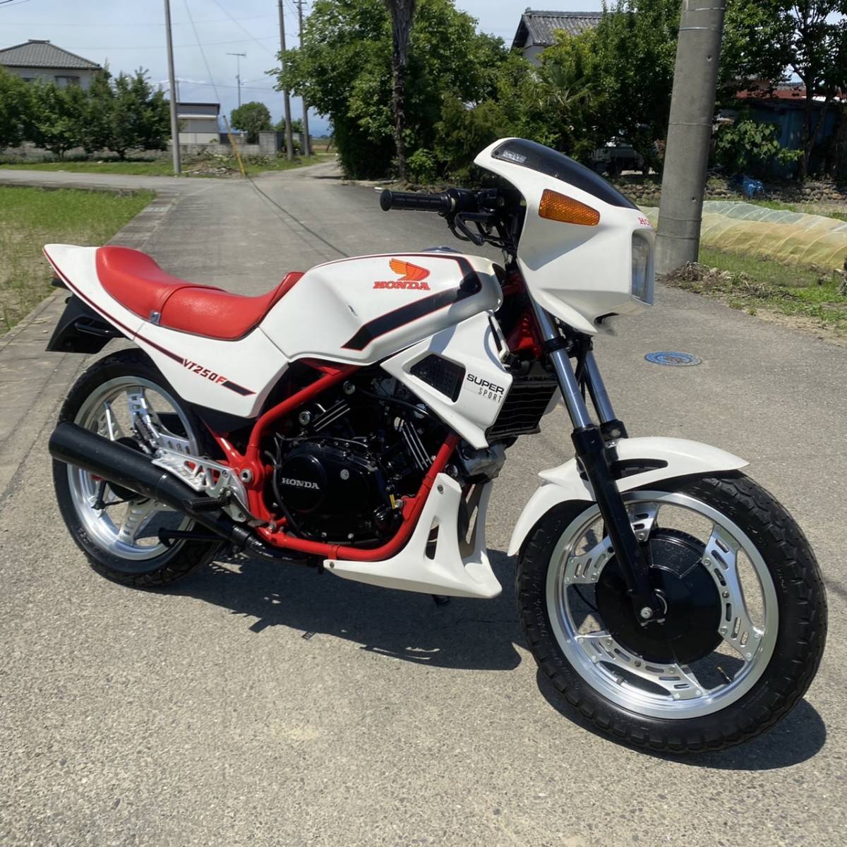 ホンダ VT250FC MC08 始動 書類付 現状車 低走行3729㌔ 検 CB CBX CBR FX FW GSX XS ZXR TZR ...