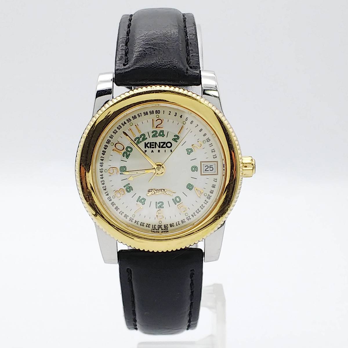 電池交換済 KENZO ケンゾー KN-2506 メンズ/腕時計/アナログ/クォーツ(その他)｜売買されたオークション情報、yahooの商品情報をアーカイブ公開 - オークファン（aucfan ...