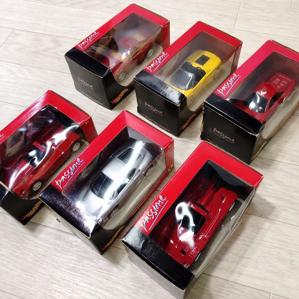 008 Ferrari Hot WHeels ミニカー 6台セット フェラーリ ホットウィール 2001(乗用車)｜売買されたオークション情報 ...