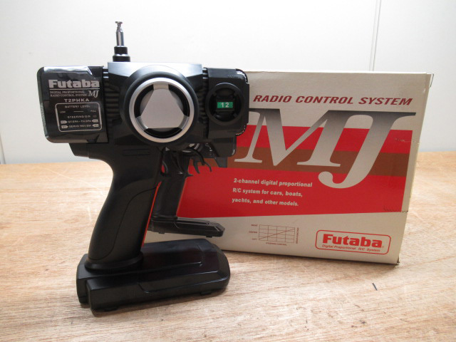 Futaba フタバ 2CHANNEL RADIO CONTROL SYSTEM MJ 2PHKA ラジコン コントローラー 管理F0712J ...